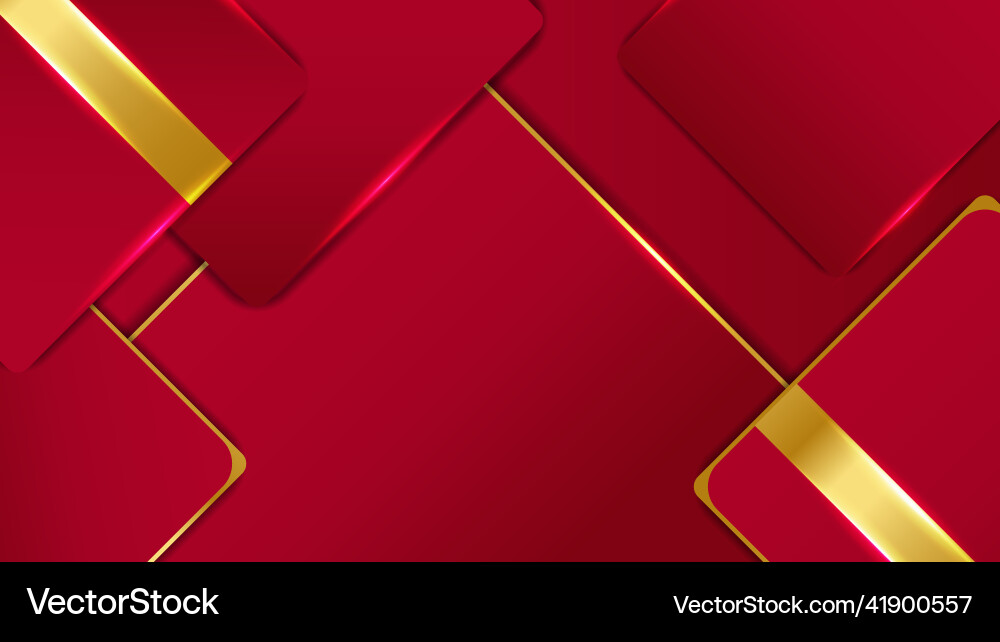 Elegant red maroon and gold background Royalty Free Vector