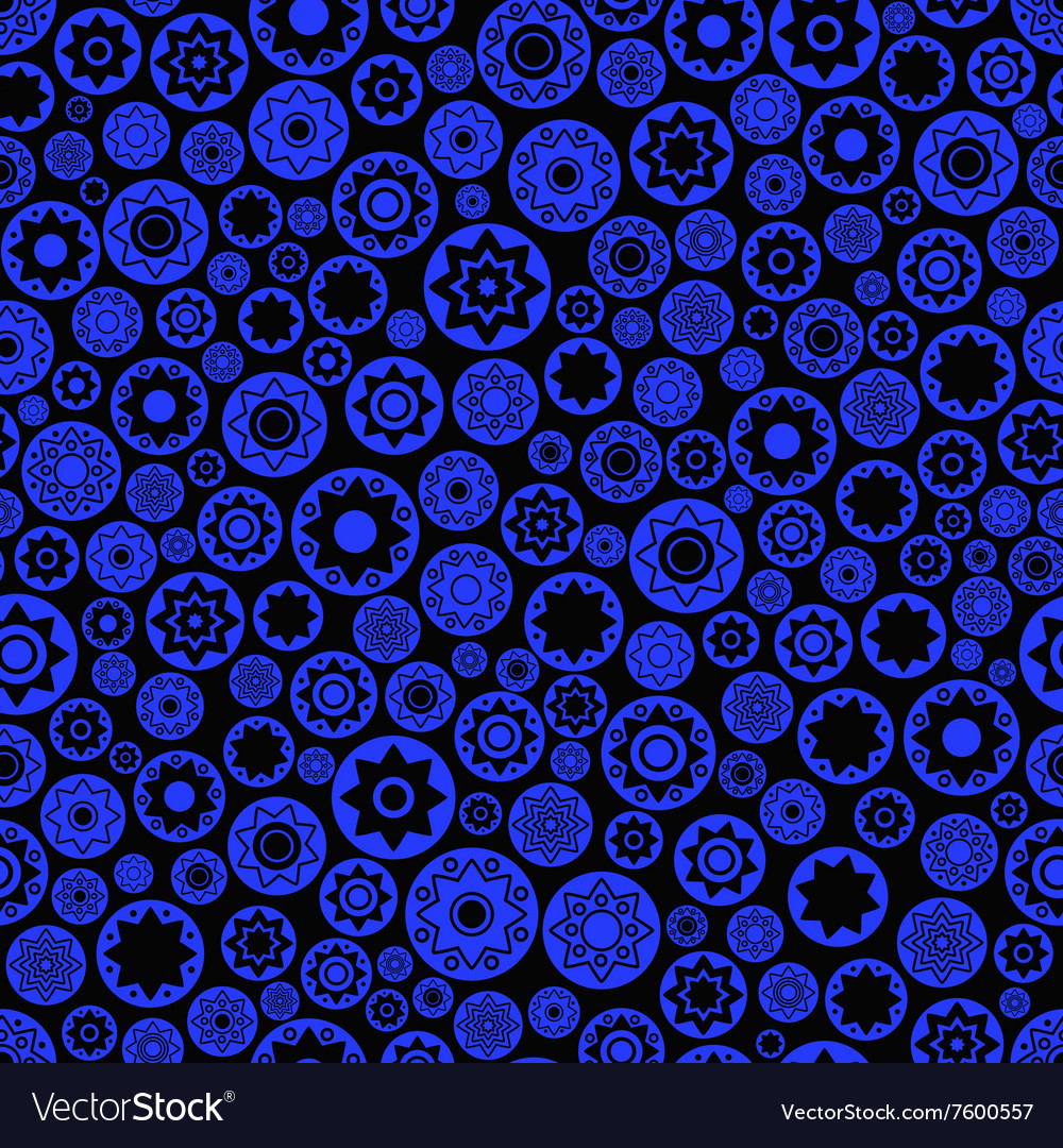 Space seamless pattern Royalty Free Vector Image