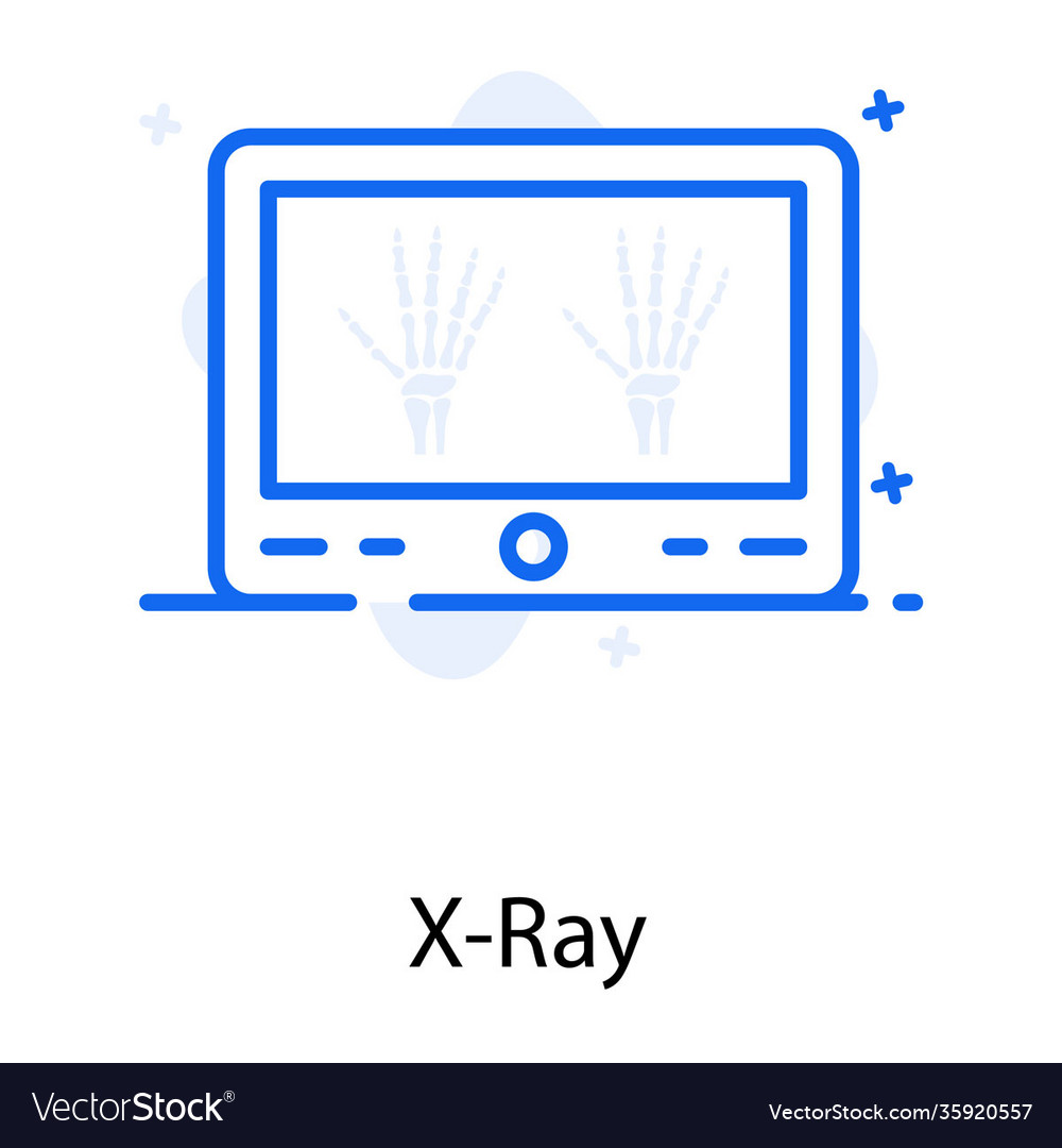 X ray Royalty Free Vector Image - VectorStock