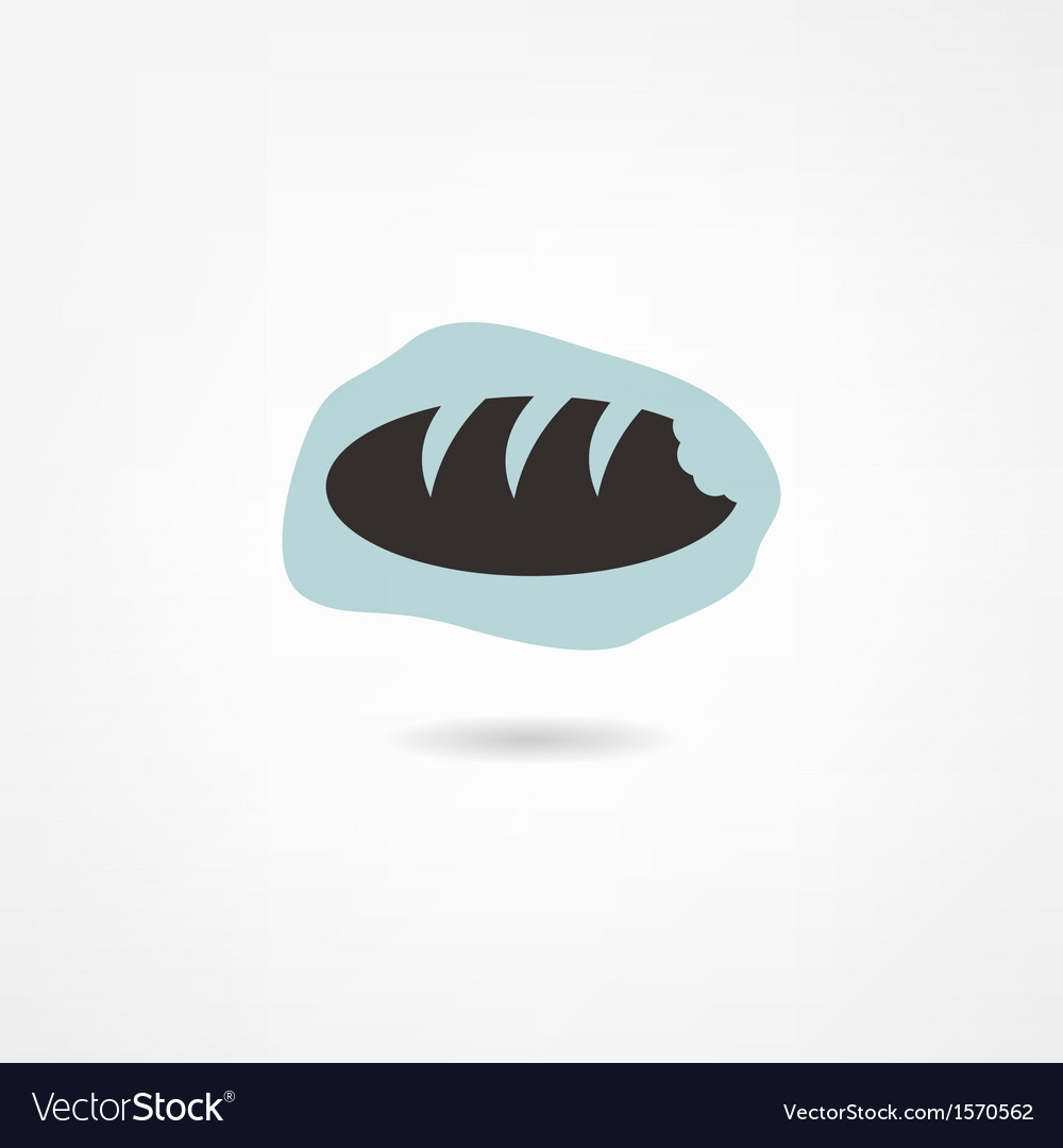 Bread icon Royalty Free Vector Image - VectorStock