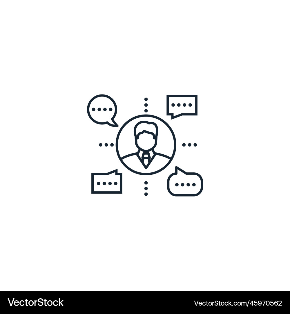 Consulting creative icon from business icons Vector Image