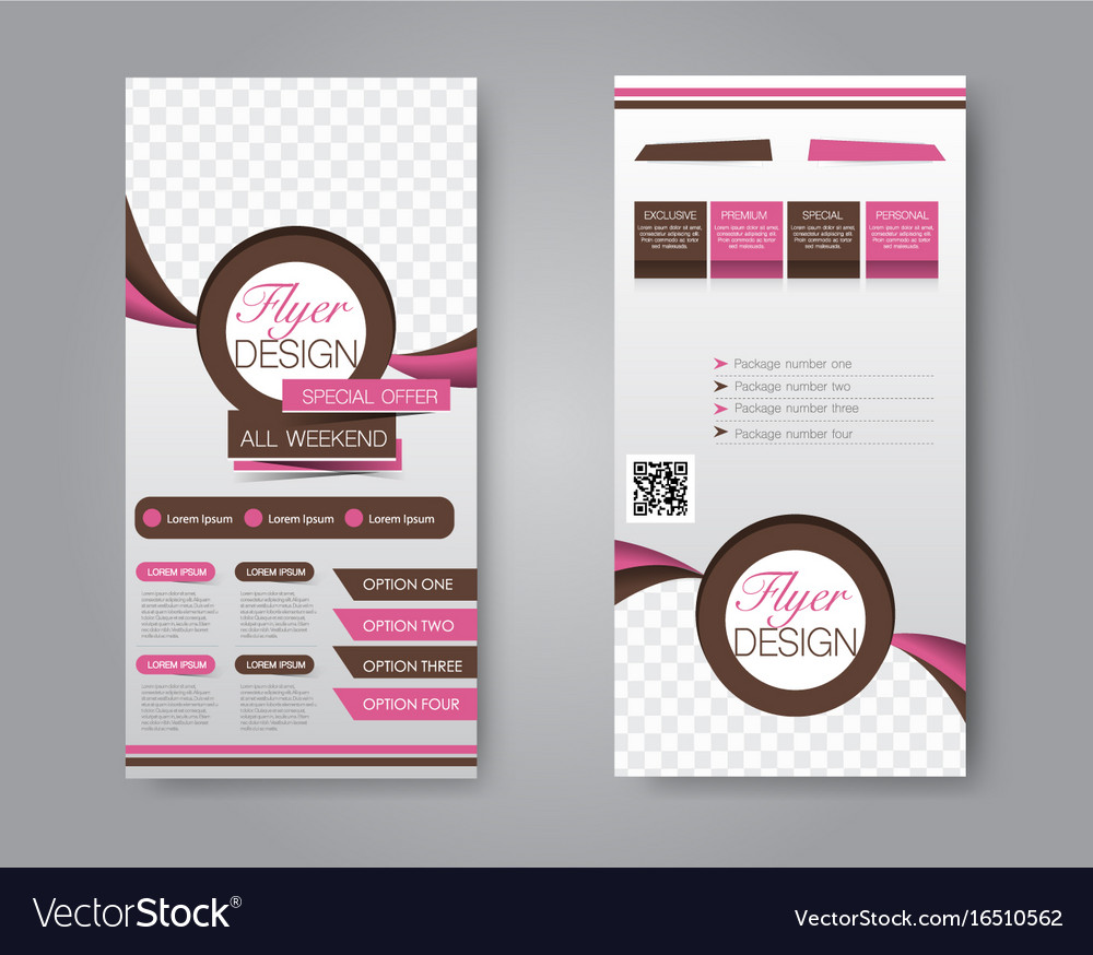 Flyer and leaflet Royalty Free Vector Image - VectorStock