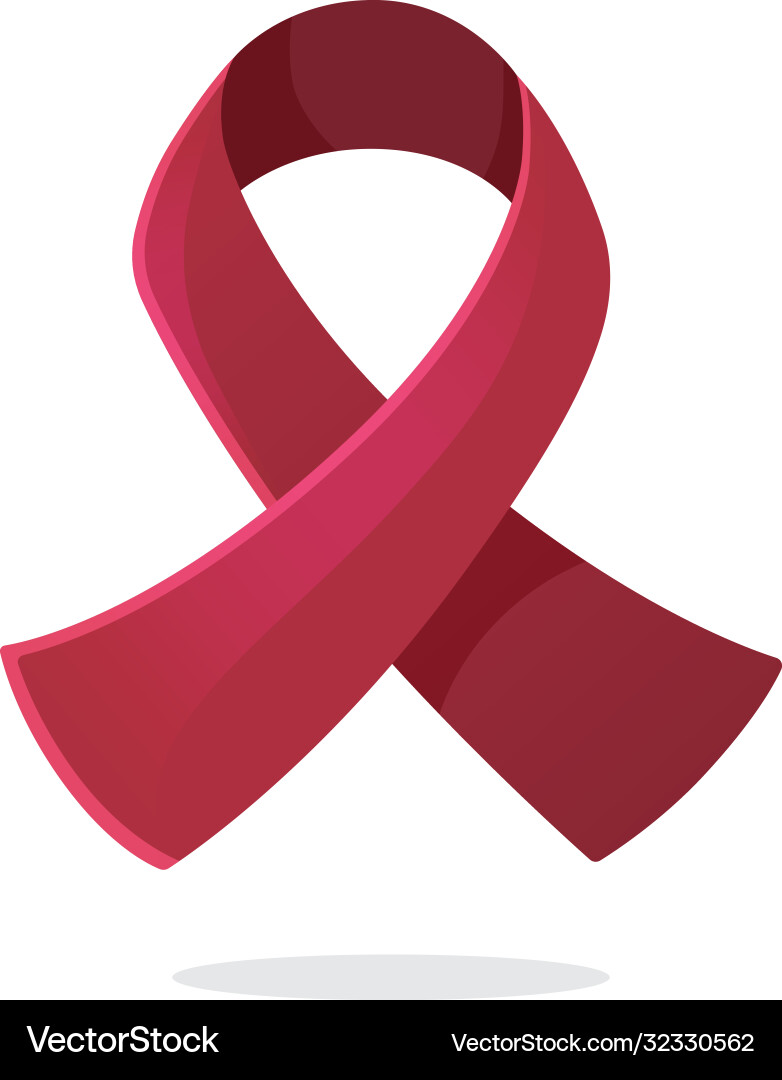 International symbol multiple myeloma awareness Vector Image
