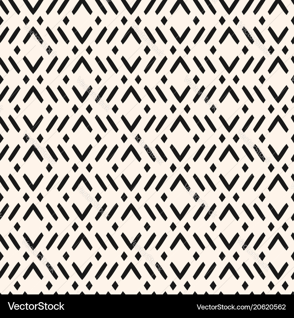 Modern geometric seamless pattern with zigzag Vector Image