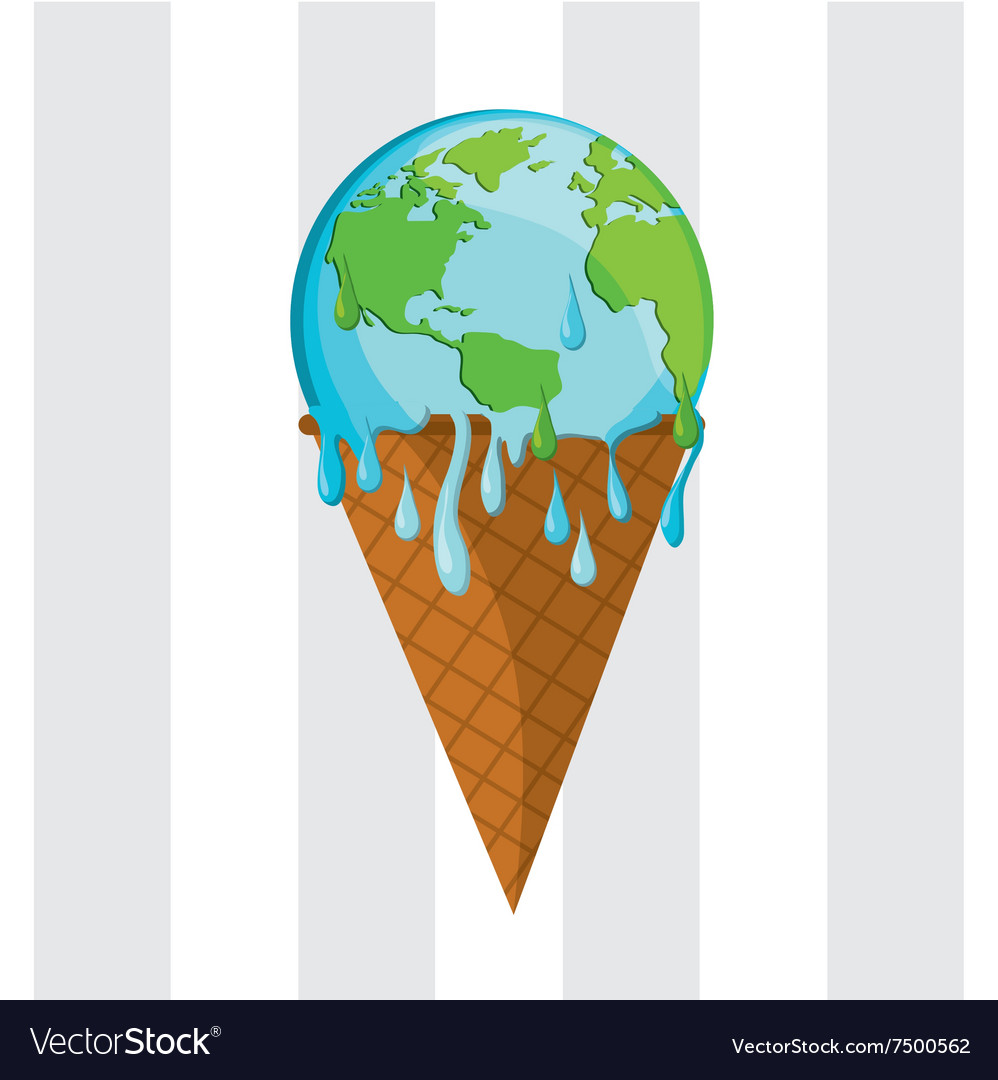 Save world design Royalty Free Vector Image - VectorStock