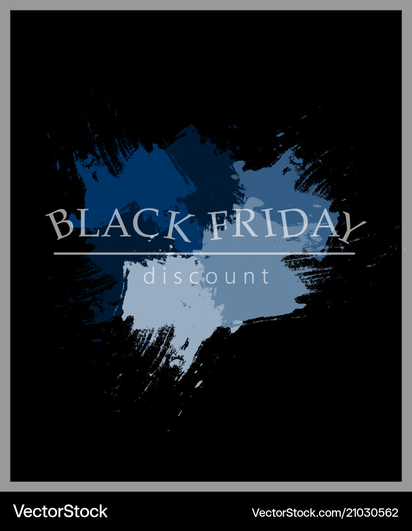 Watercolor splash frame sale banner Royalty Free Vector