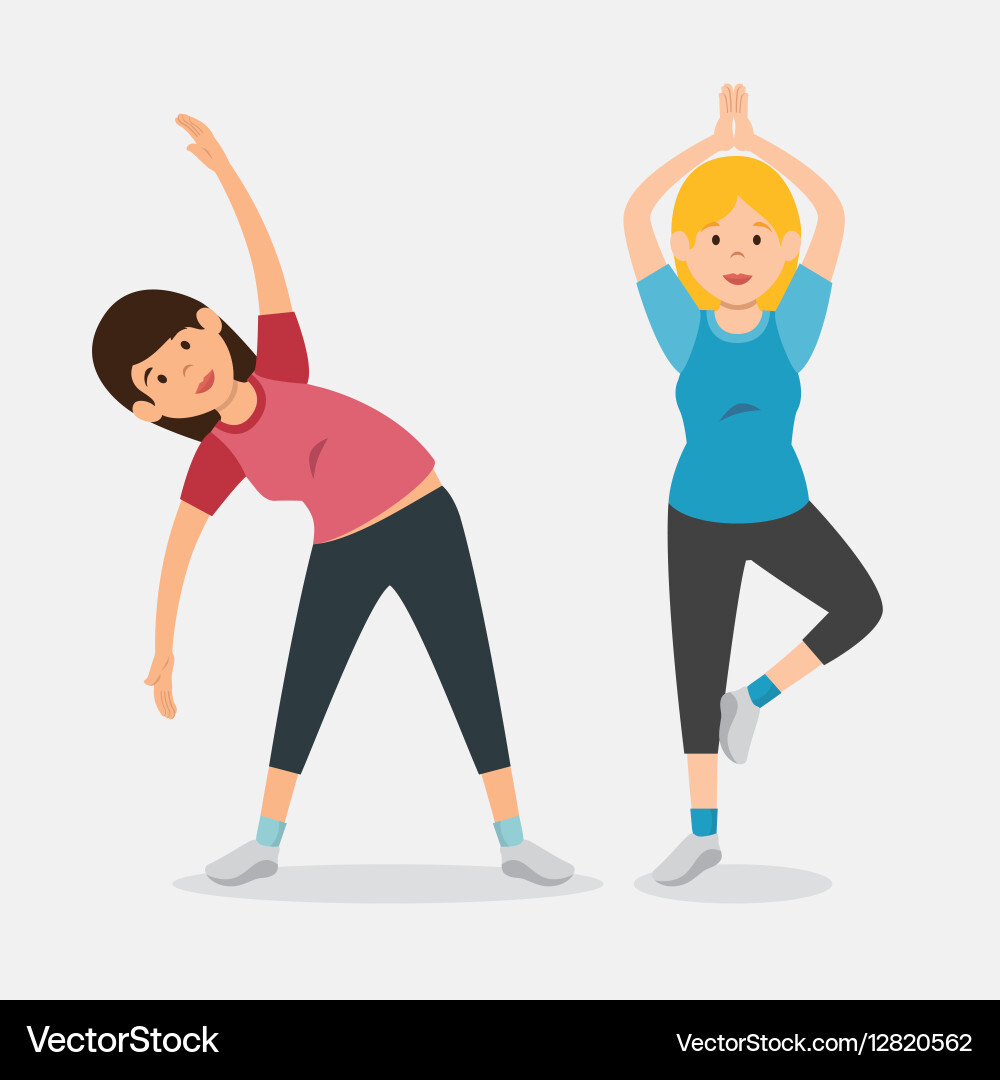 Woman athlete avatar character Royalty Free Vector Image