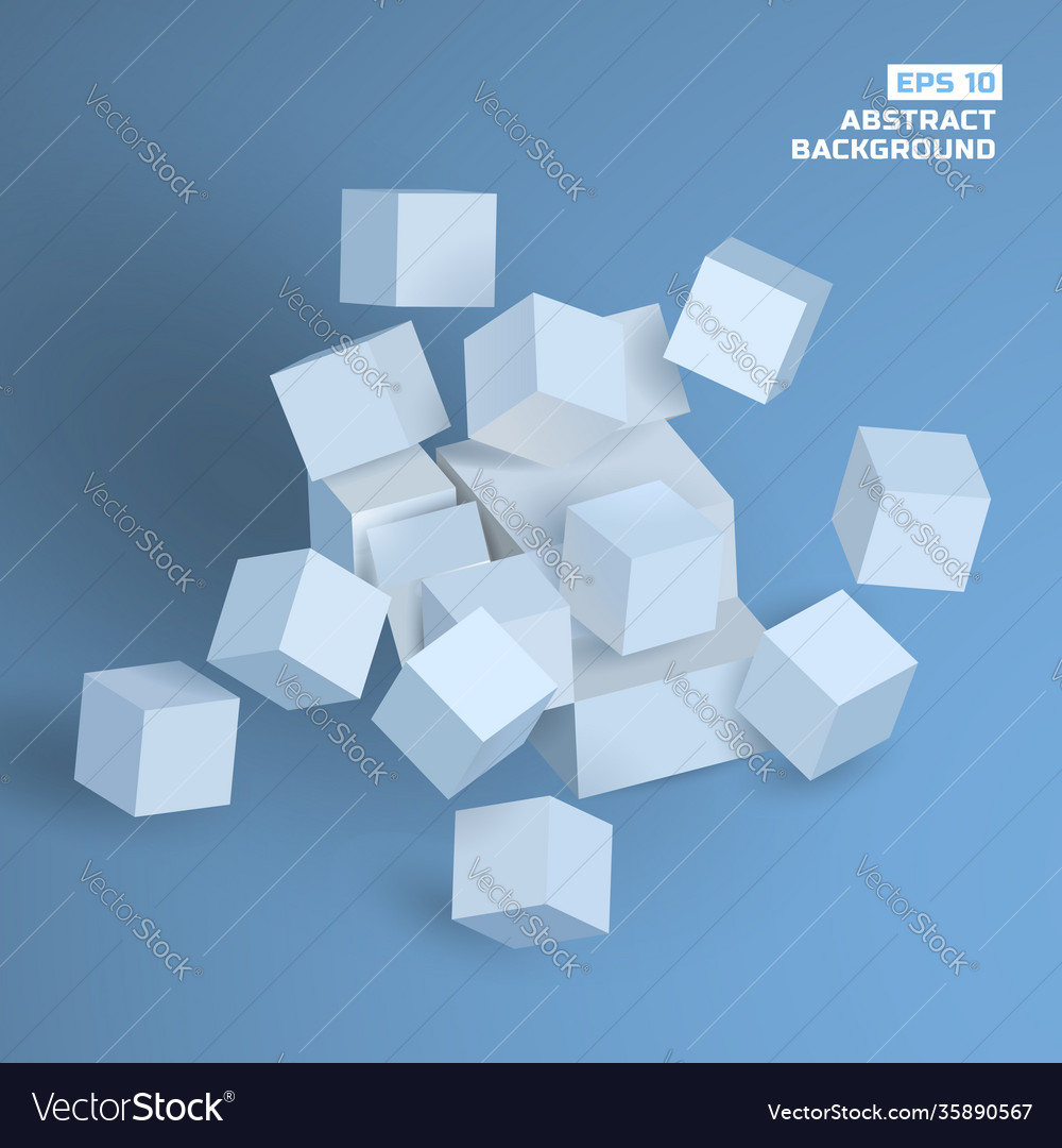Abstract geometric composition Royalty Free Vector Image