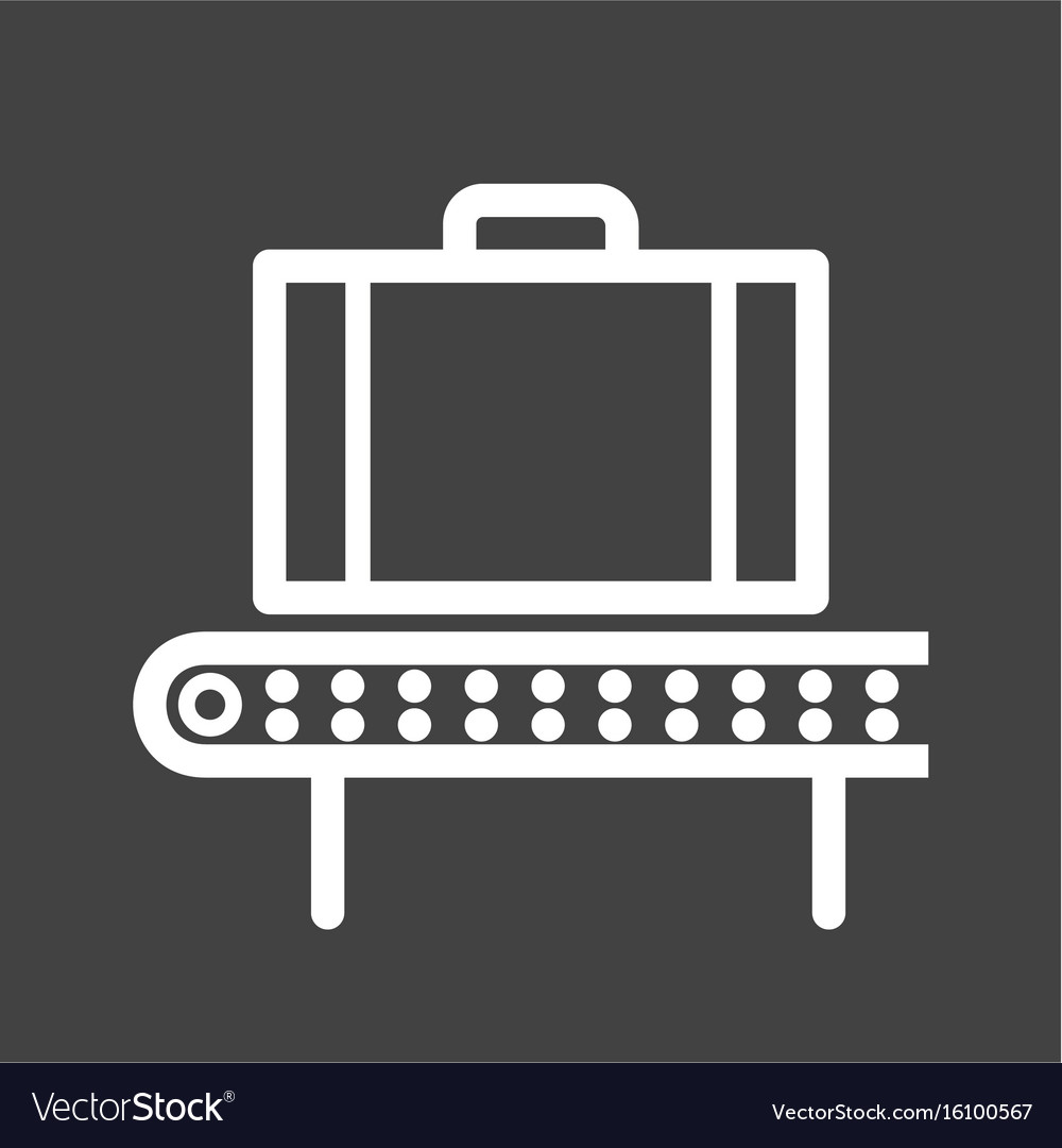 Checking bag Royalty Free Vector Image - VectorStock