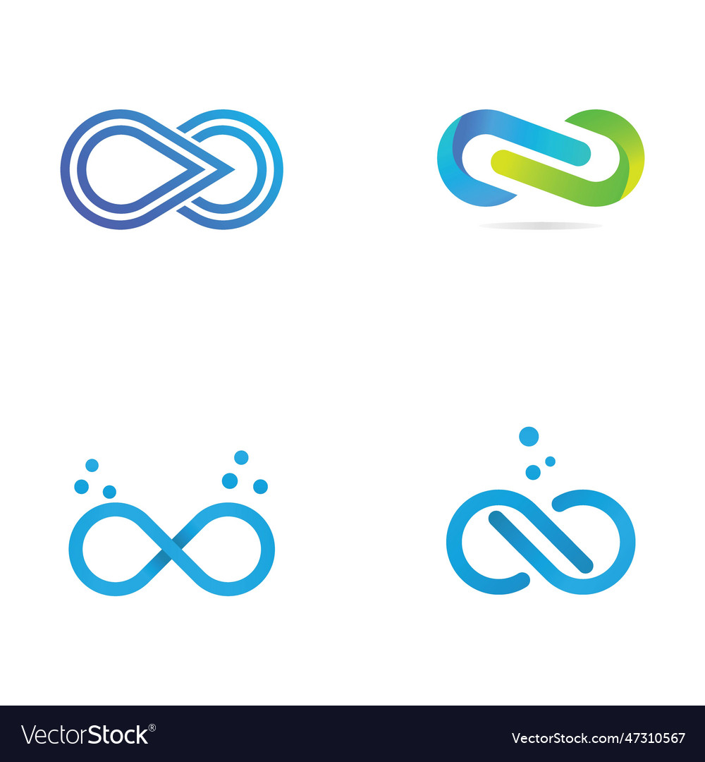 Infinity design Royalty Free Vector Image - VectorStock