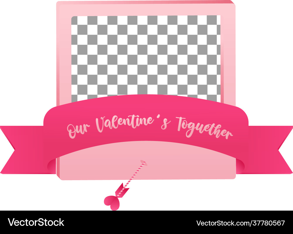 Isolated picture photo small Royalty Free Vector Image