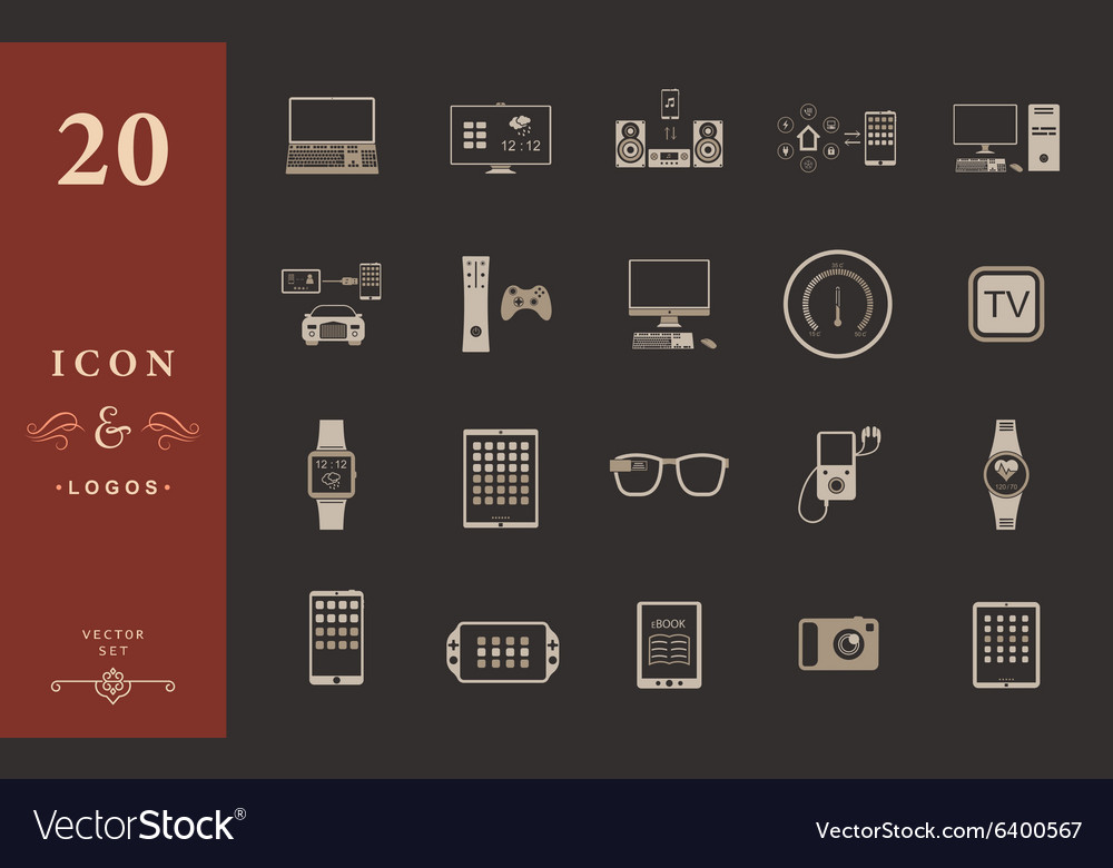 Smart devices Royalty Free Vector Image - VectorStock