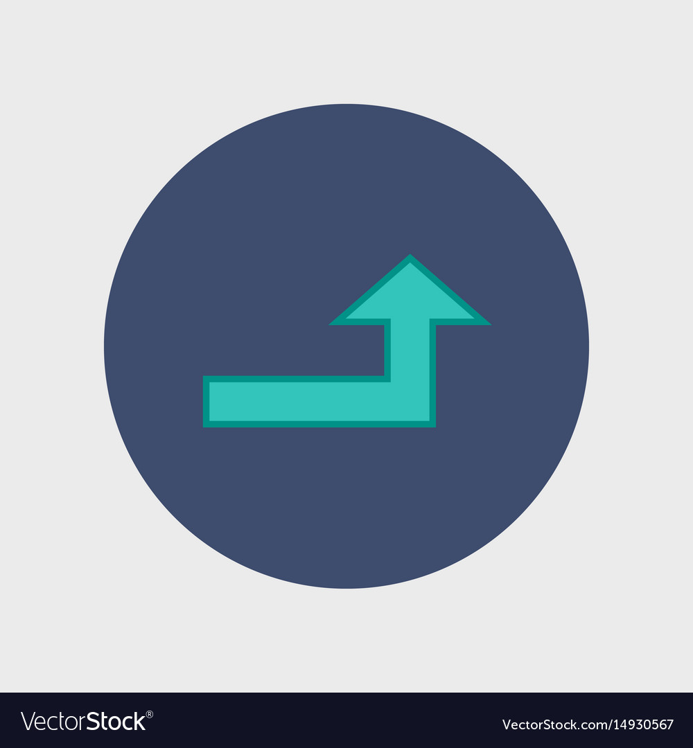 Universal simple arrow Royalty Free Vector Image