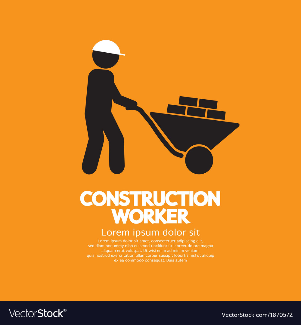 Construction worker Royalty Free Vector Image - VectorStock