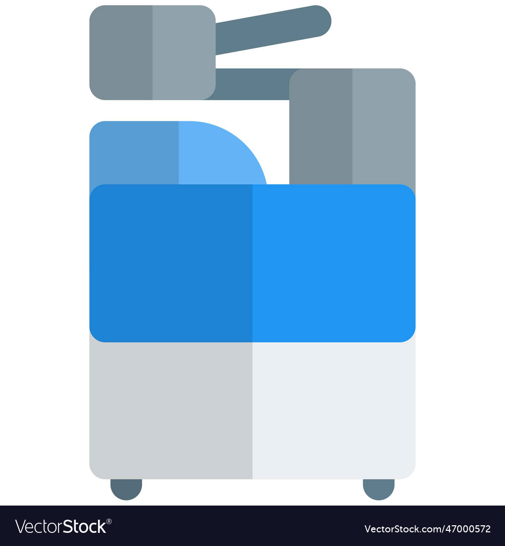 Copy machine for making duplicate documents Vector Image