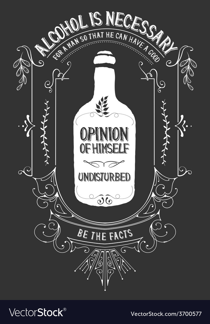 Alcohol Royalty Free Vector Image - VectorStock