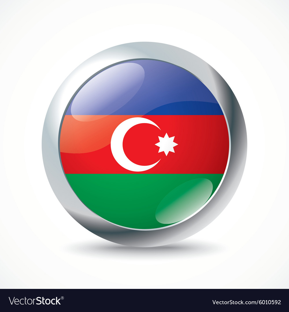 Azerbaijan button Royalty Free Vector Image - VectorStock Azerbaijan button Royalty Free Vector Image - VectorStock