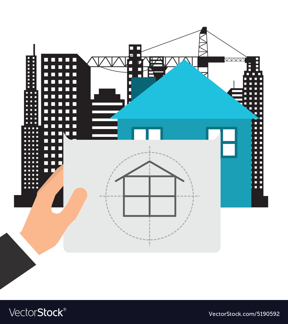 Construction concept Royalty Free Vector Image