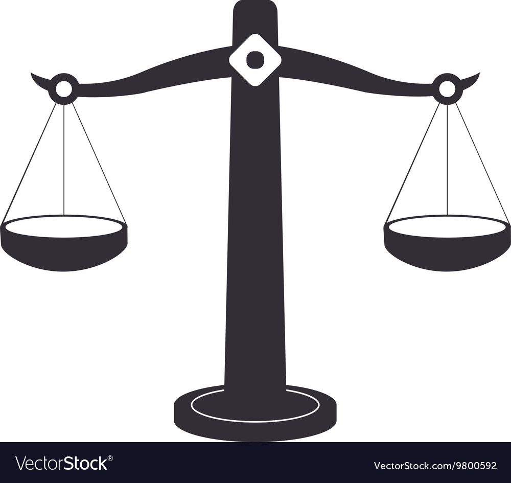 Empty scale icon Royalty Free Vector Image - VectorStock