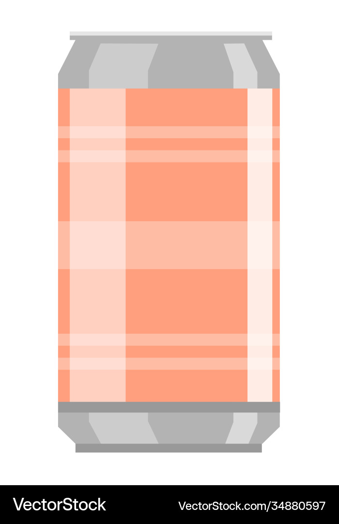 Soda drink can pack isolated on white background Vector Image