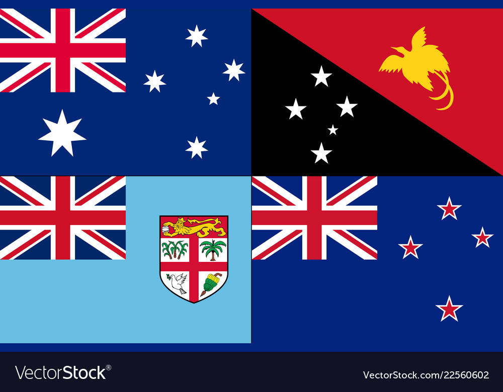Different countries flags set Royalty Free Vector Image