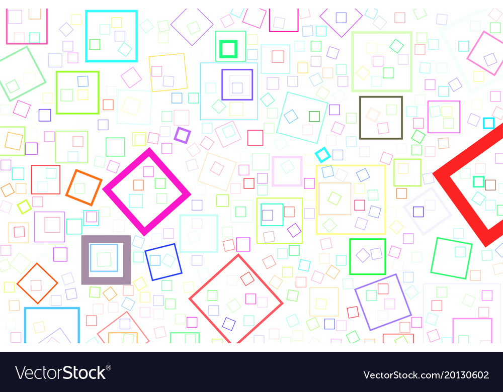Shape pattern background for graphic design Vector Image