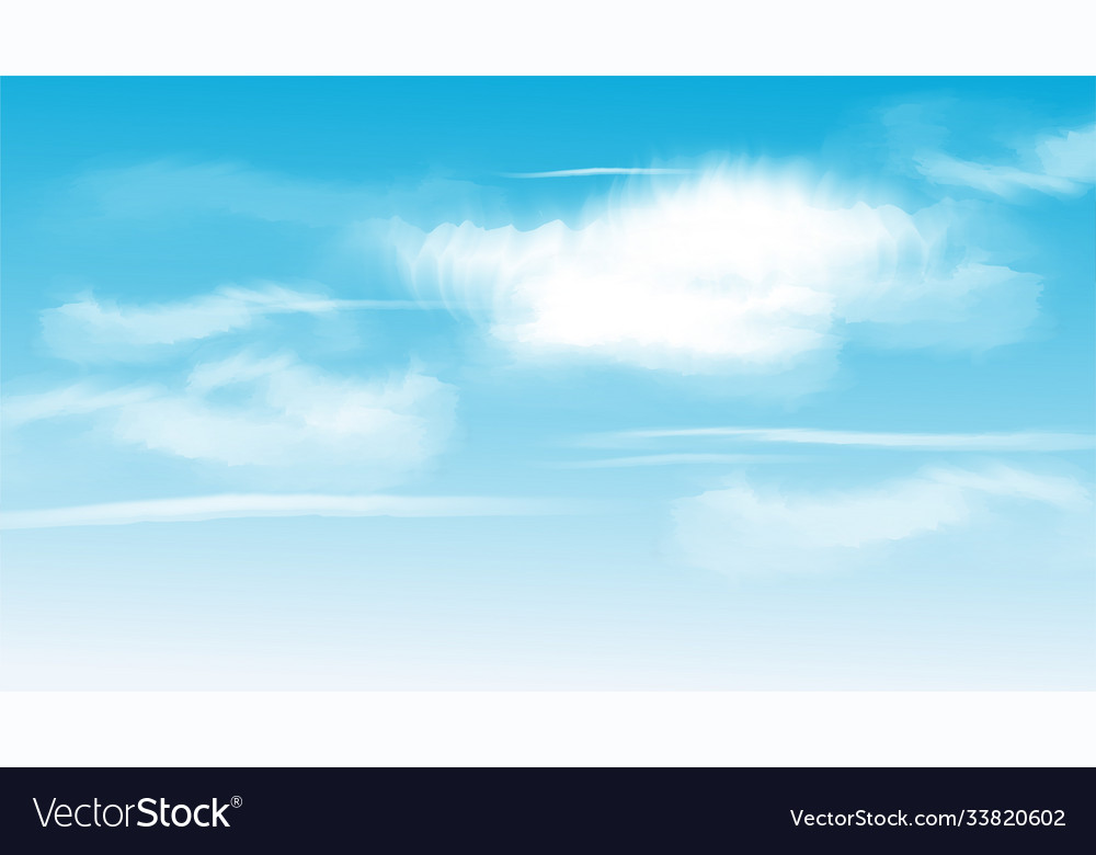 Sky clouds eps10 Royalty Free Vector Image - VectorStock