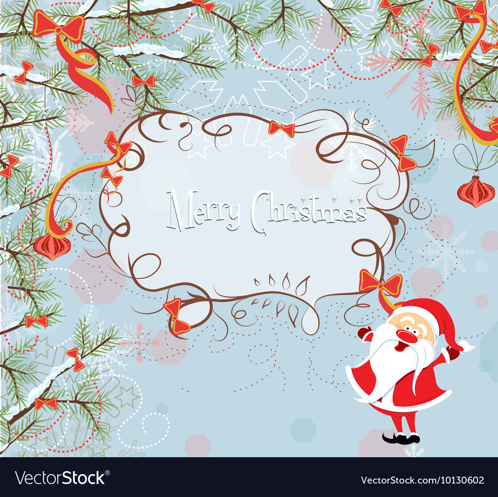 Winter frame Royalty Free Vector Image - VectorStock