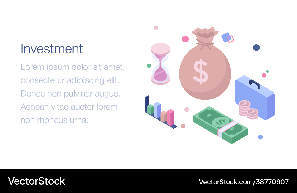 Business investment Royalty Free Vector Image - VectorStock