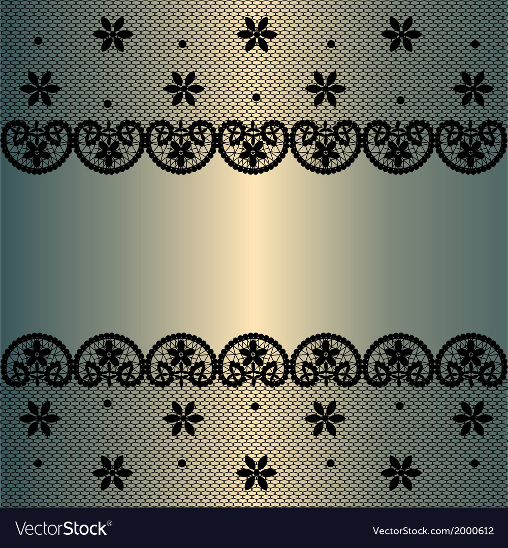 Lace pattern Royalty Free Vector Image - VectorStock