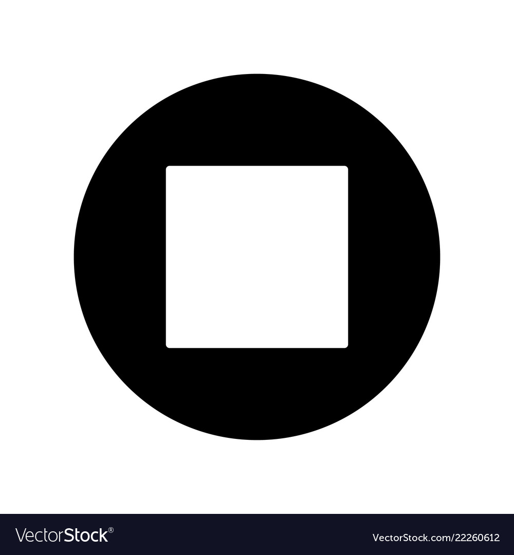 Stop Royalty Free Vector Image - VectorStock