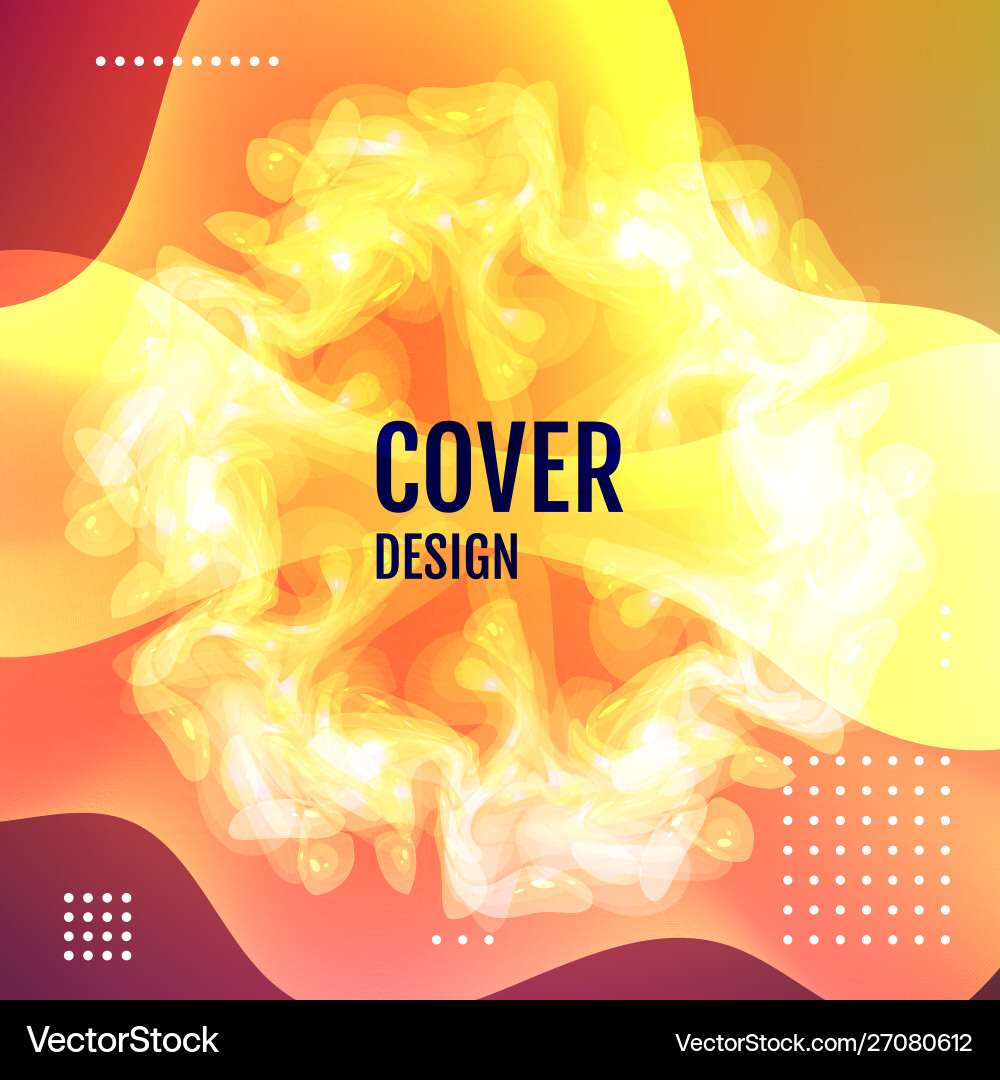 Winter minimal poster and business backdrop Vector Image