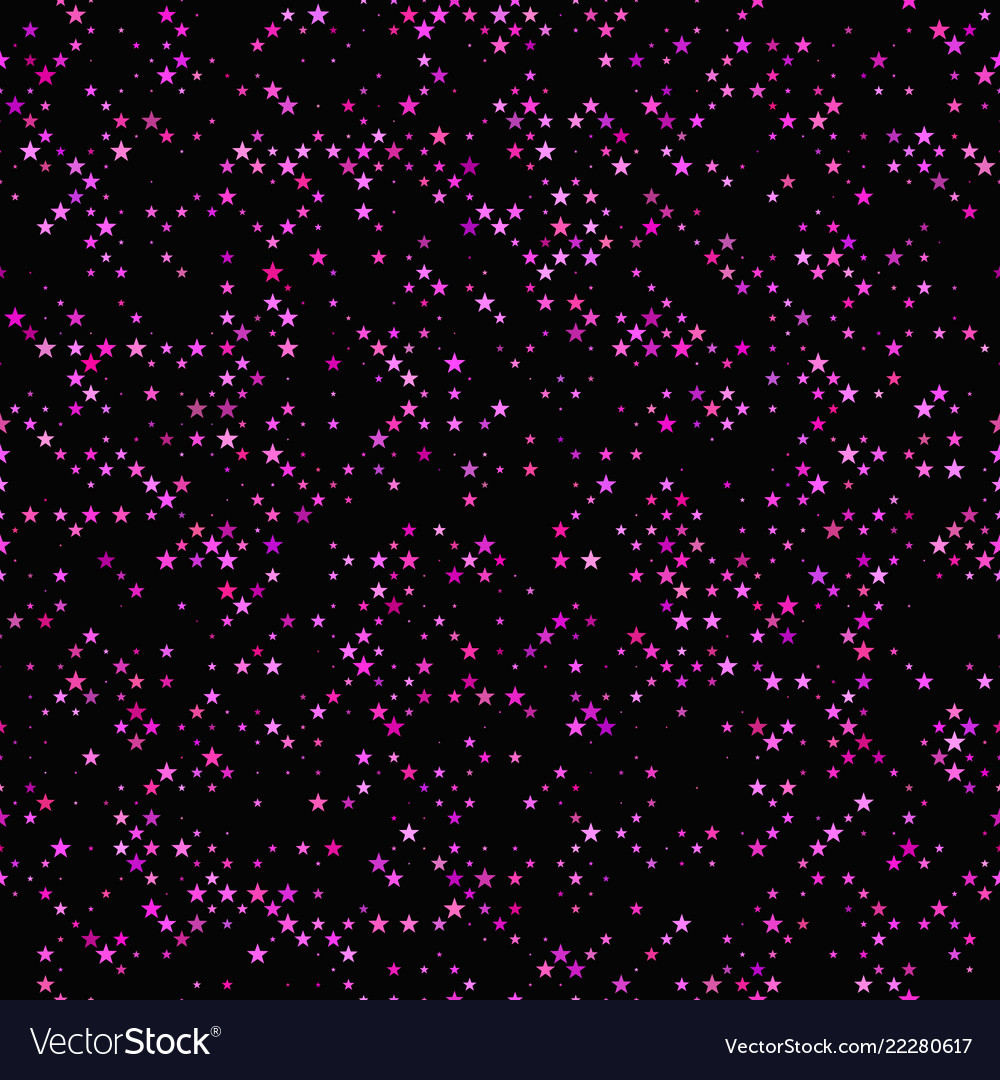 Abstract pentagram star pattern background Vector Image