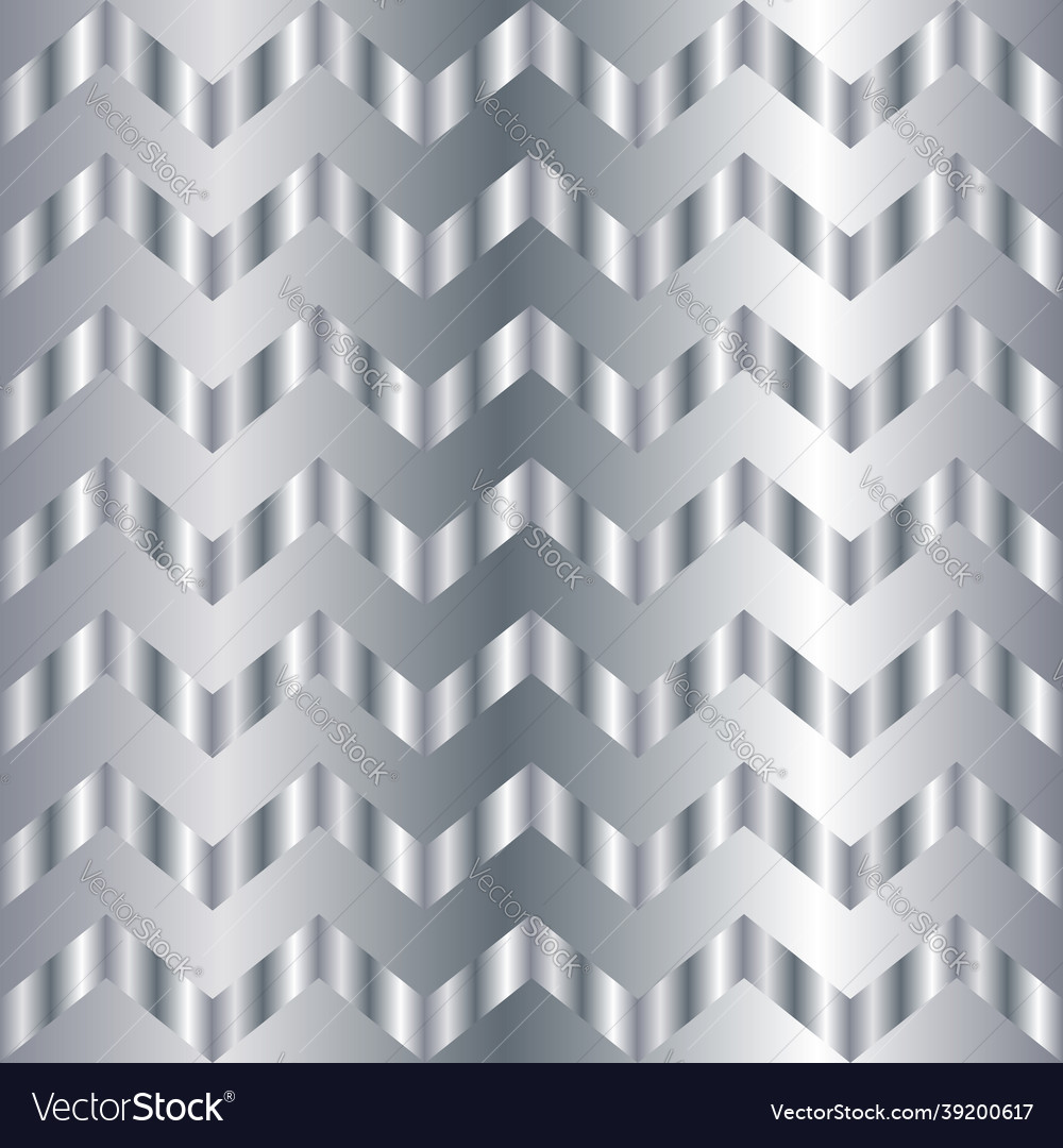 Silver Chevron Background