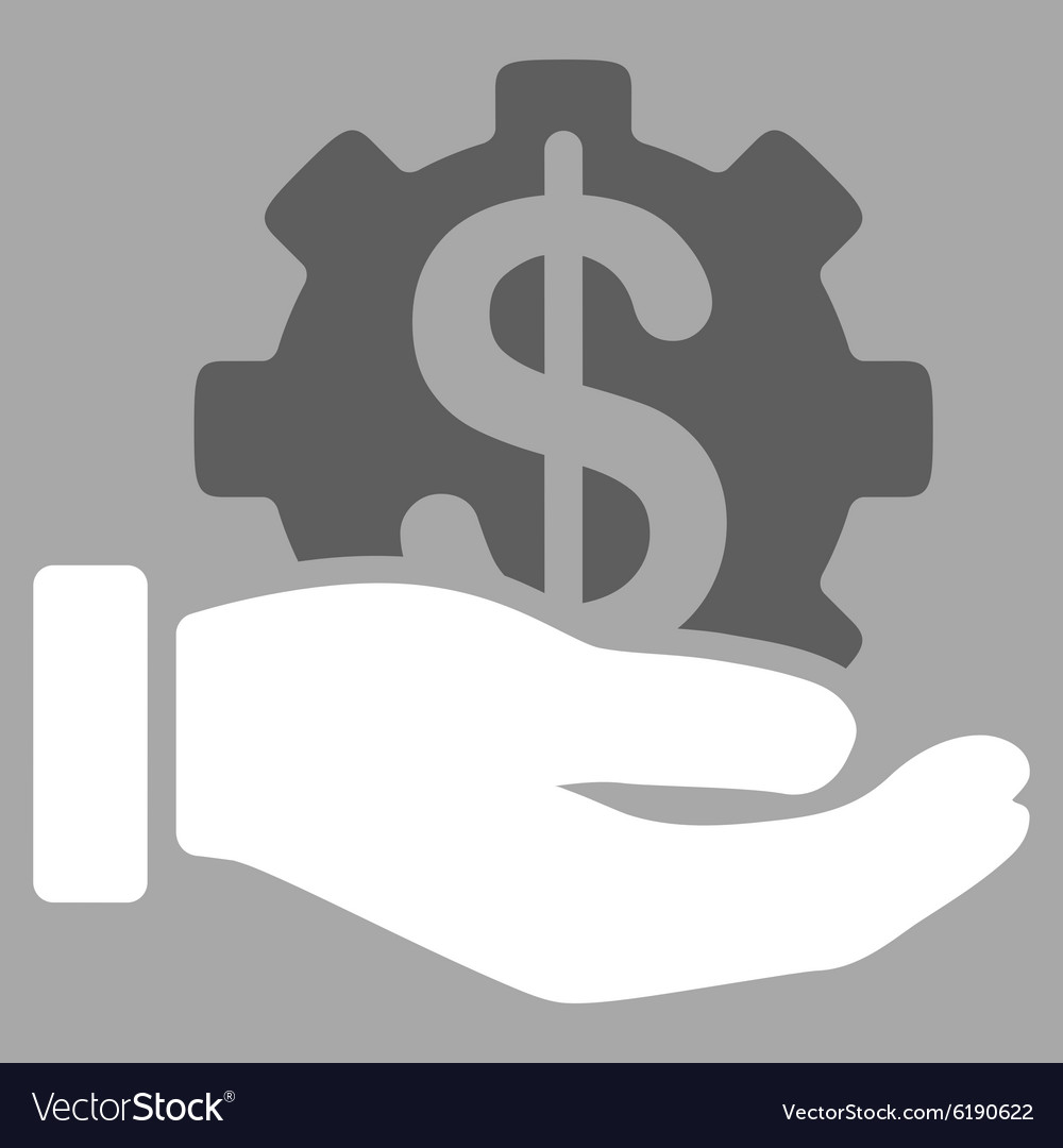 Development service icon Royalty Free Vector Image