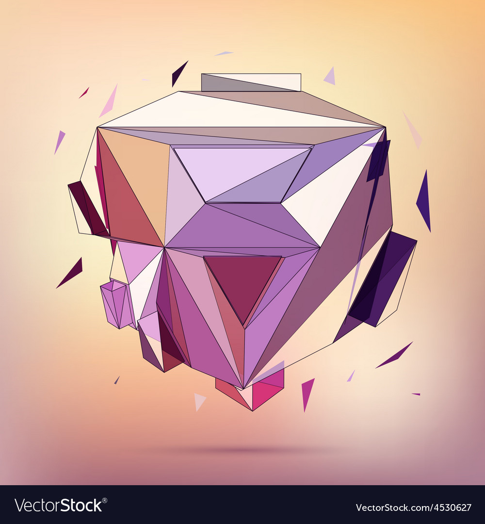 3d concept Royalty Free Vector Image - VectorStock