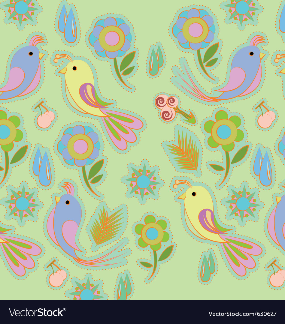 Background bird Royalty Free Vector Image - VectorStock
