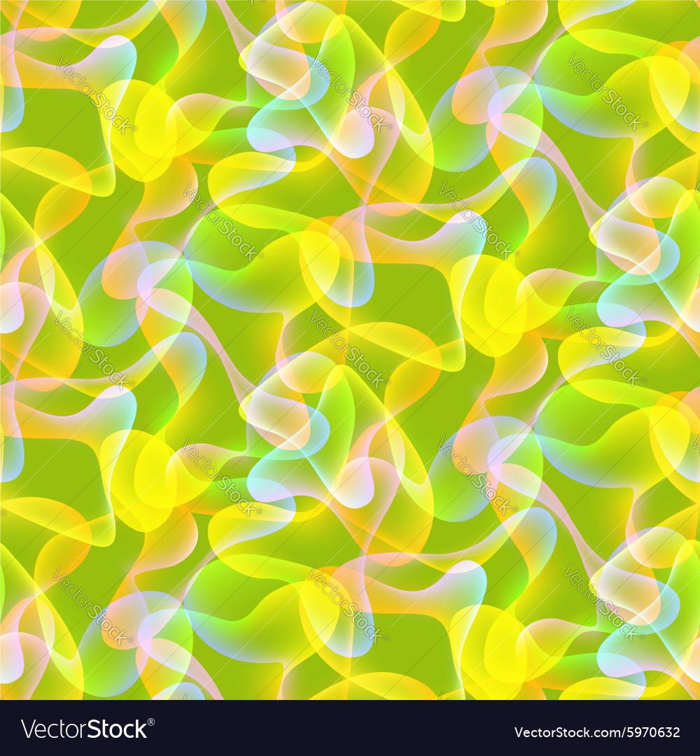 Abstract green seamless pattern Royalty Free Vector Image