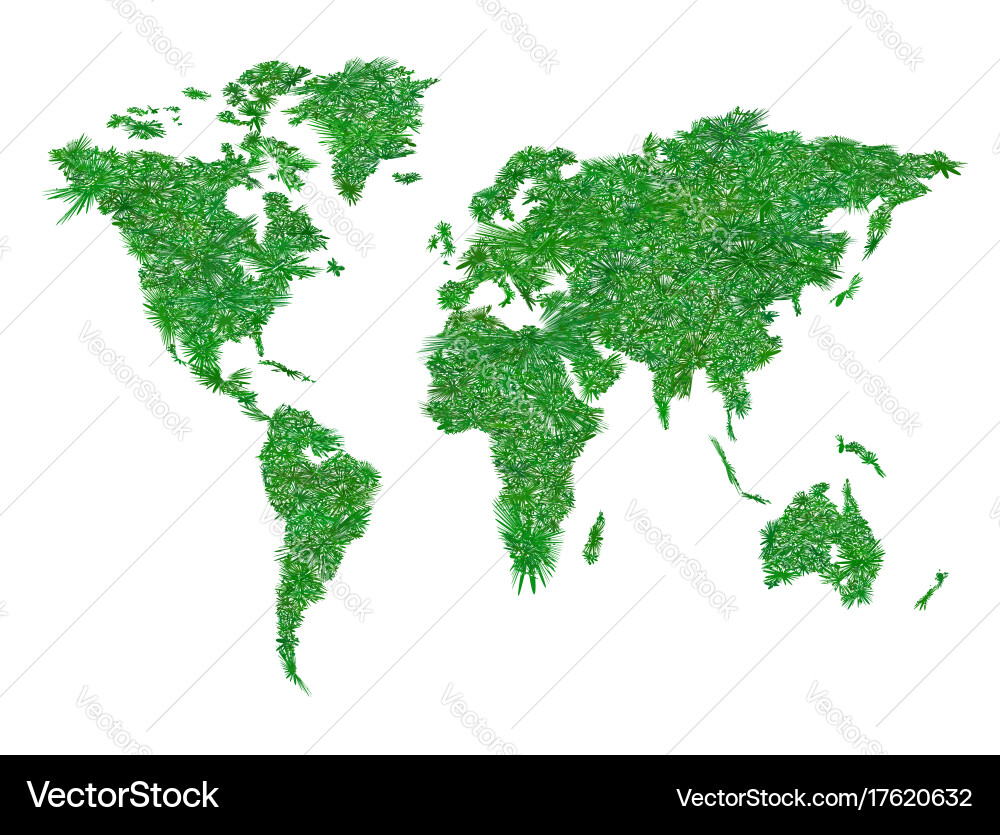 Symbols of globalization in 2 Royalty Free Vector Image