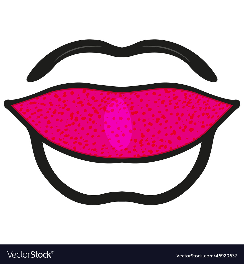 Lips Royalty Free Vector Image - VectorStock