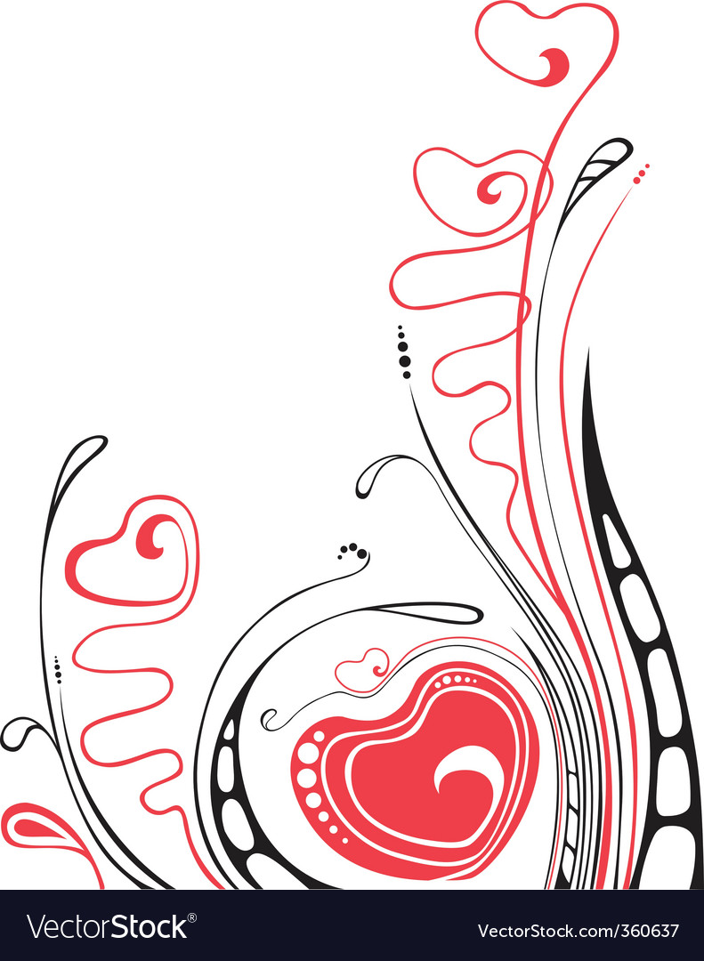 Valentines heart Royalty Free Vector Image - VectorStock