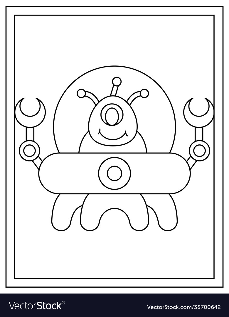 Basic ufo Royalty Free Vector Image - VectorStock
