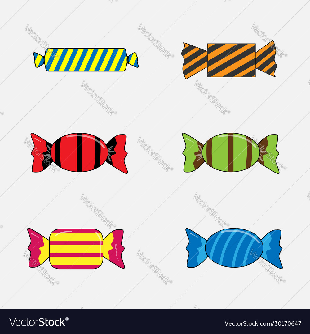 Candy Royalty Free Vector Image - VectorStock