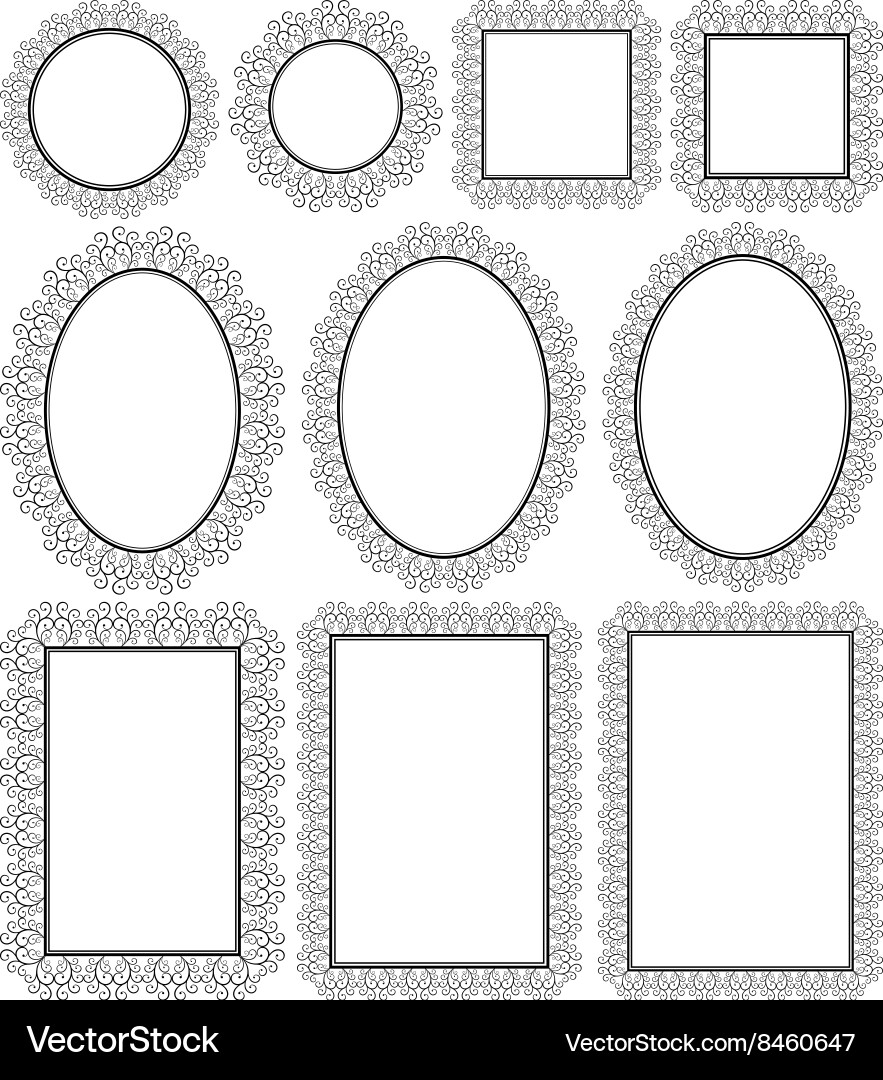 Frames Royalty Free Vector Image - VectorStock