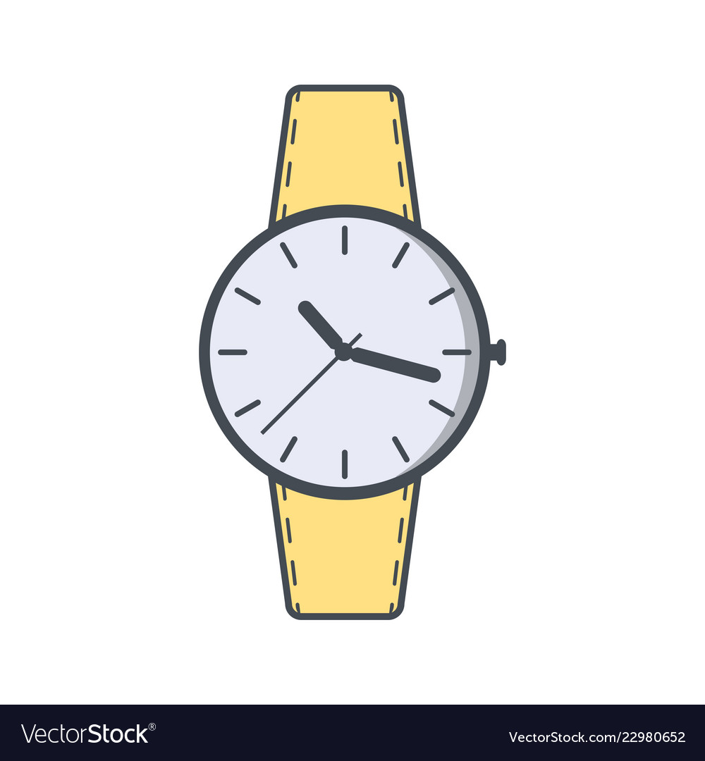 Watch icon Royalty Free Vector Image - VectorStock
