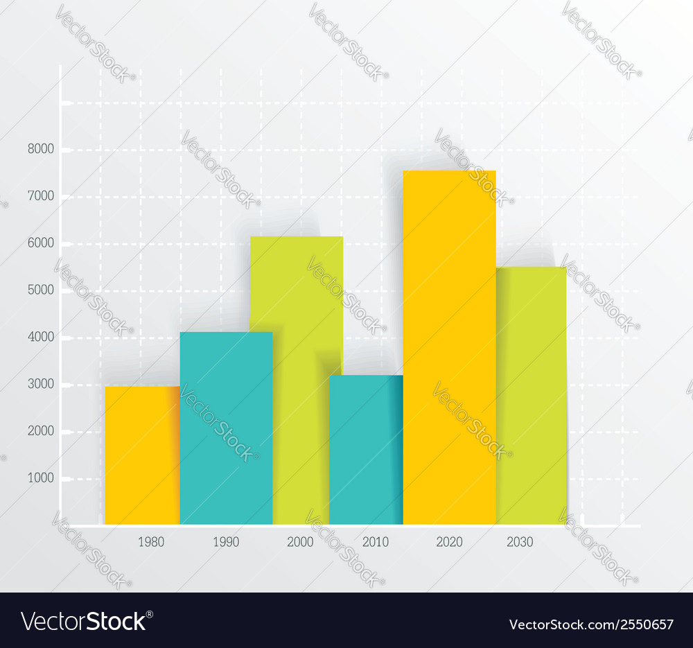 Abstract 3d infographic Royalty Free Vector Image