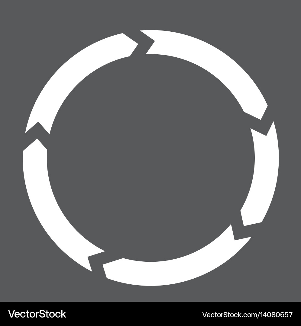 Circulation interface toolbar icon Royalty Free Vector Image