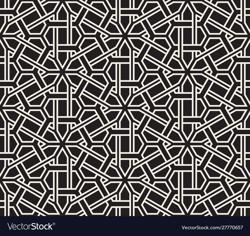 Seamless pattern modern stylish abstract texture Vector Image