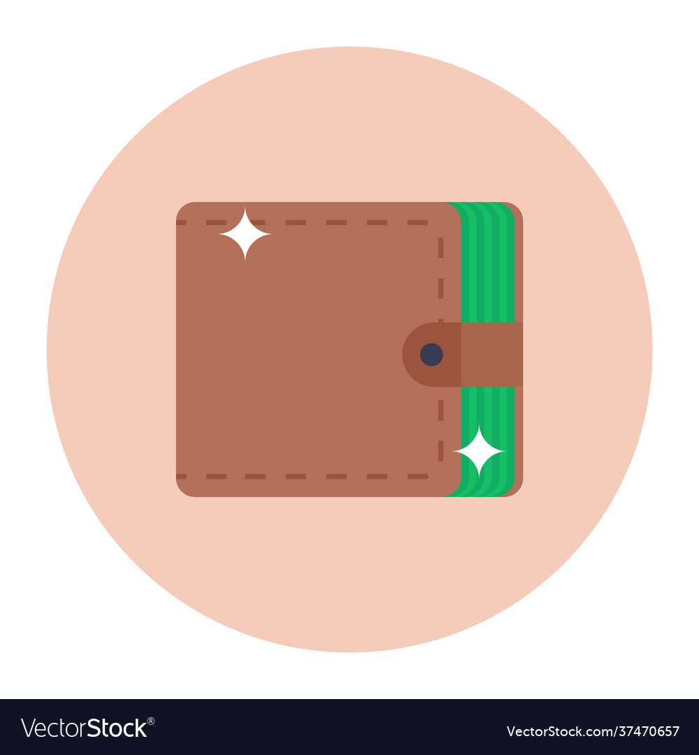 Wallet Royalty Free Vector Image - VectorStock