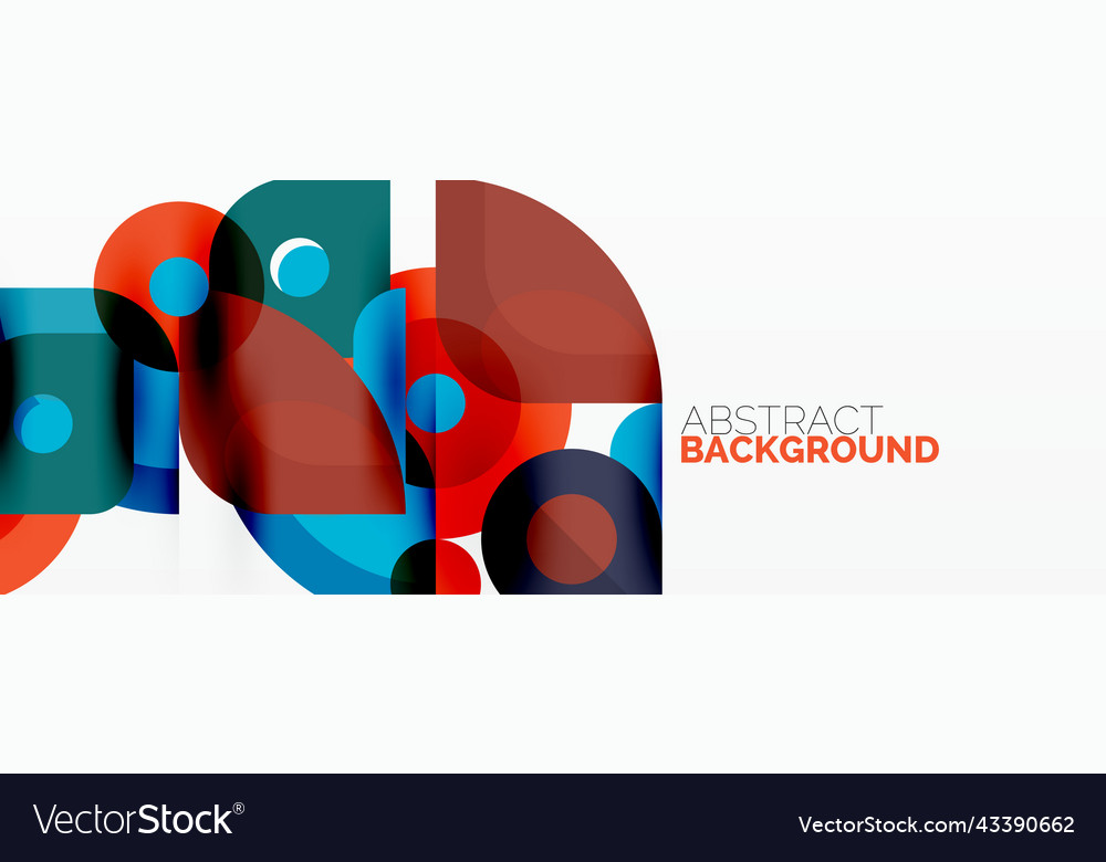 Colorful geometric pattern minimal abstract Vector Image Colorful geometric pattern minimal abstract Vector Image